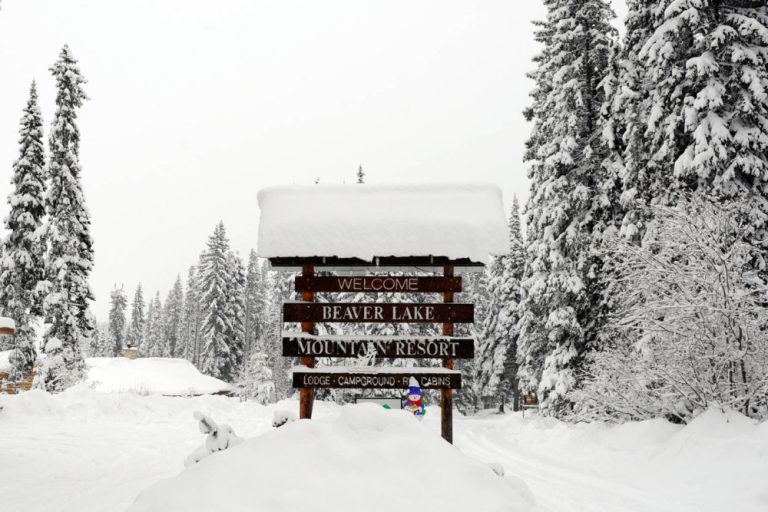 Winter at Beaver Lake Resort - Cabin Rentals and Fishing in Lake ...